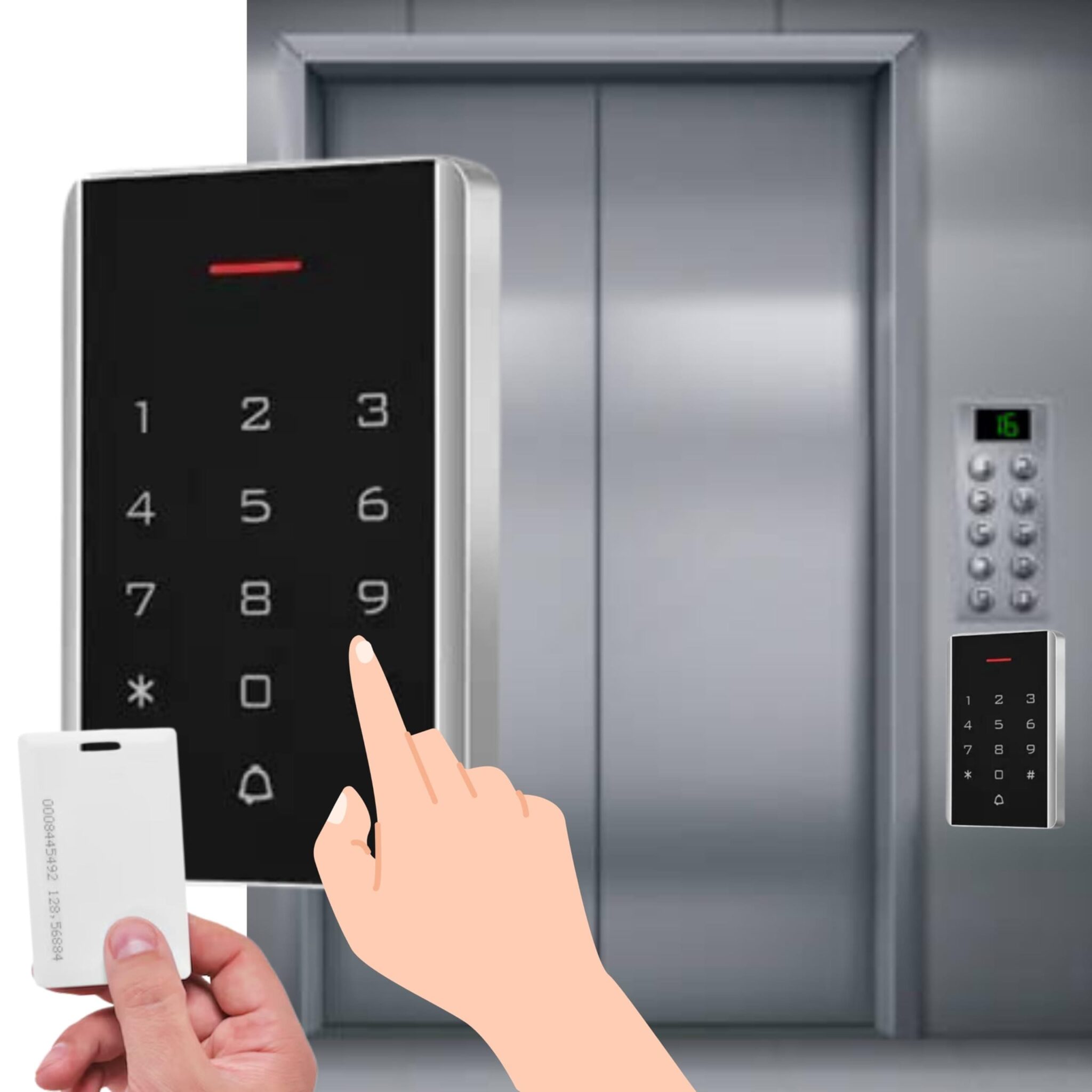 Elevator Access Control Panel | Secure Lift Access